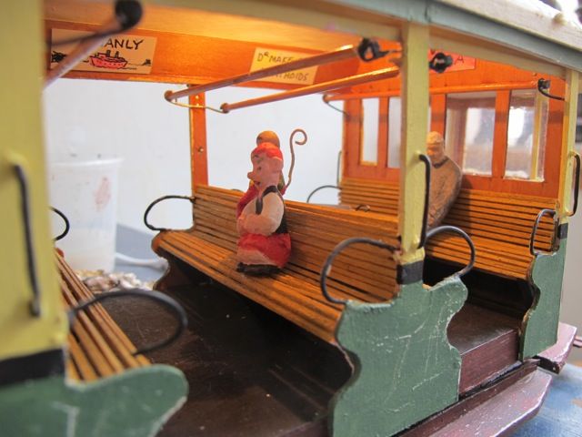 Just in: Pictures of Peter Kingston's Toast-rack tram - ArtWriter.com.au